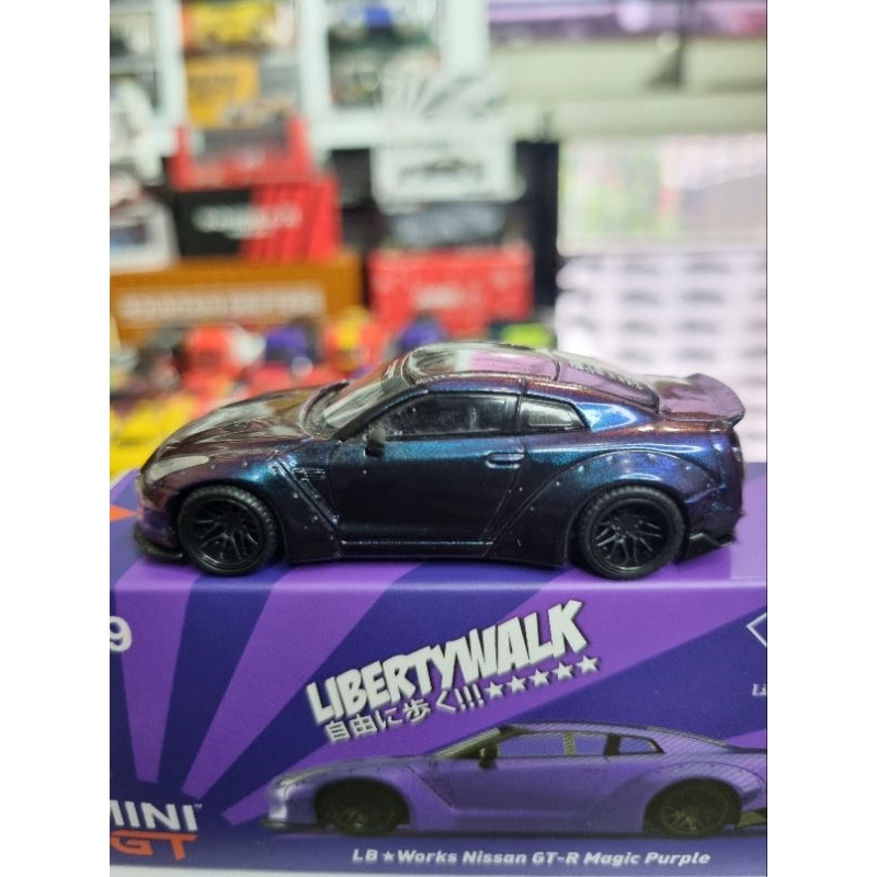 Jual MINI GT LB WORKS R35 MAGIC PURPLE UNSEALED | Shopee Indonesia