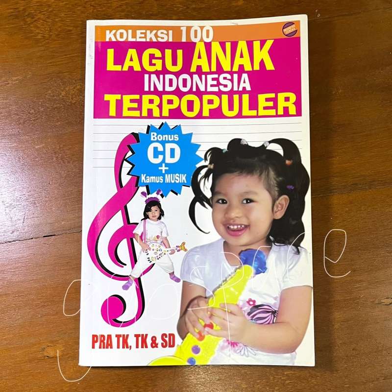 Jual Buku KOLEKSI 100 LAGU ANAK INDONESIA TERPOPULER | Buku Musik Not ...