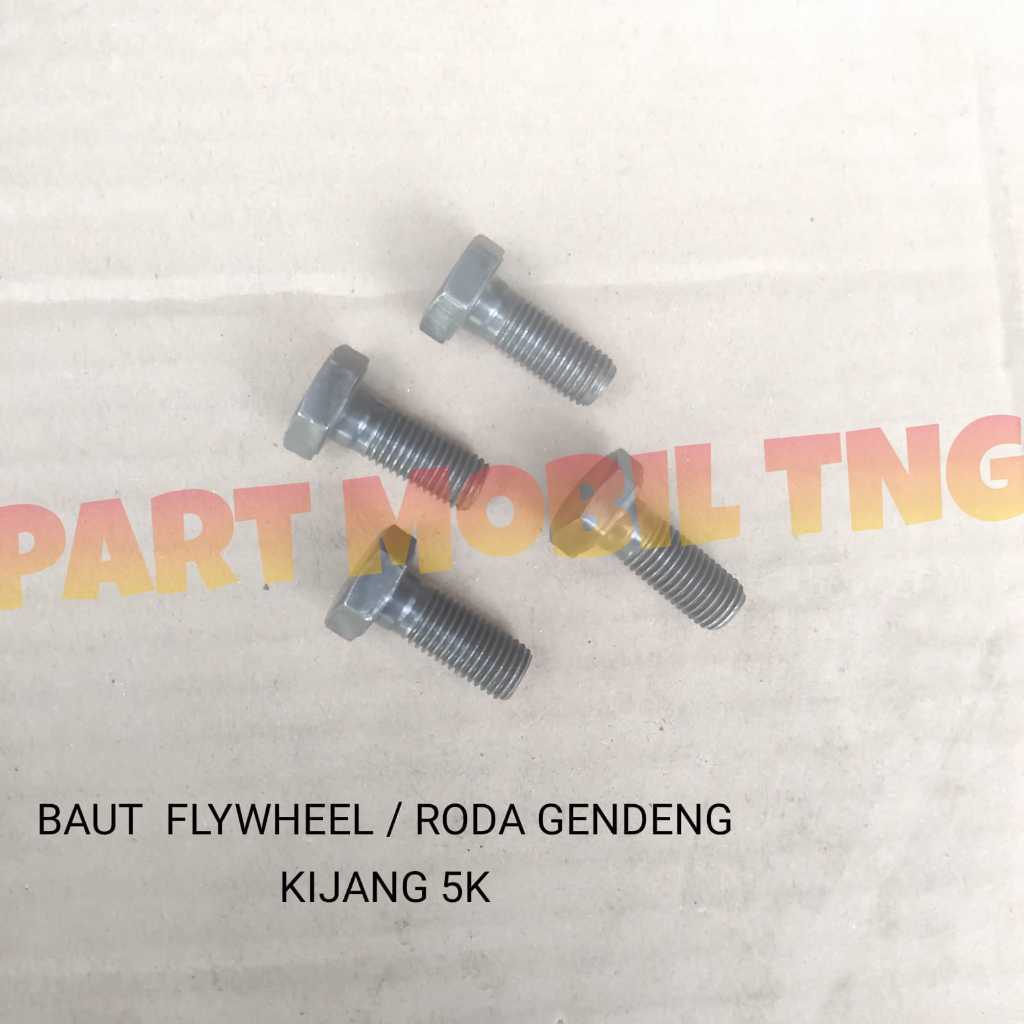 Jual Baut Bolt Flywheel Roda Gendeng Toyota Kijang Super 5K/Kijang ...