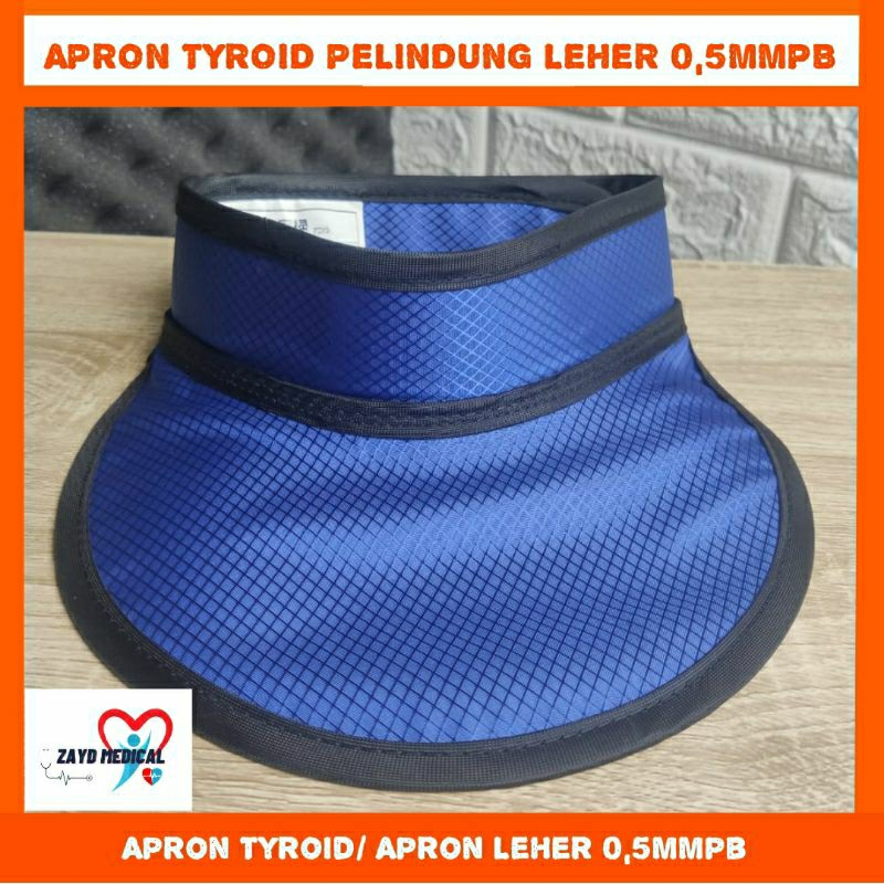 Jual APRON TYROID 0,5MM/ APRON PENYANGGA LEHER/ THIROID APRON | Shopee ...