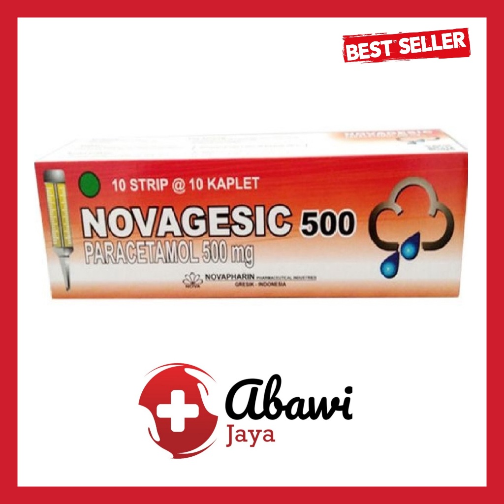 Jual [AB] NOVAGESIC BOX 100 KAPLET / NOVAGESIC TABLET PER BOX ...