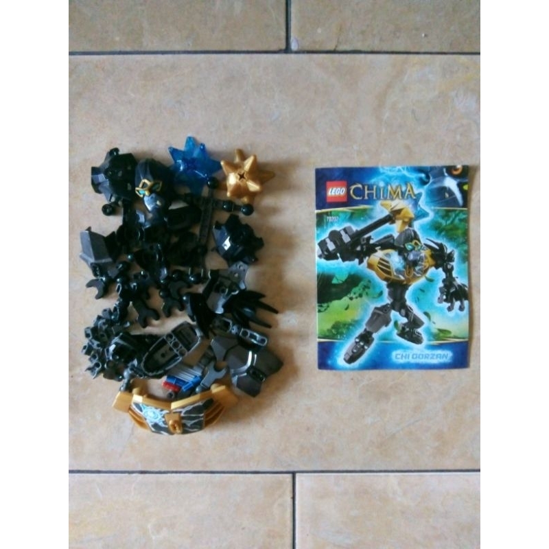 Jual Lego 70202 Chima Chi Gorzan Original Part Lengkap + Manual | Shopee Indonesia