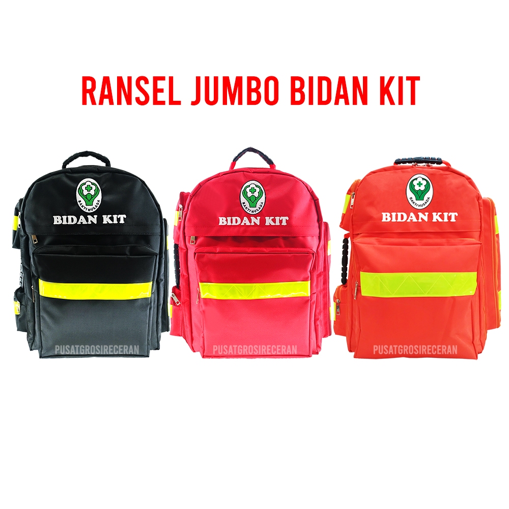 Jual BIDAN KIT Tas Perlengkapan Medis Emergency Kit Tas P3K SAR Dokter ...