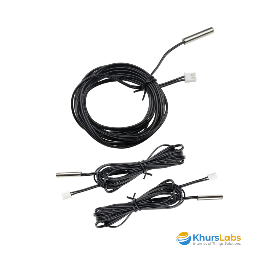 Jual Thermistor Ntc 3950 10k 1m 2 meter termometer probe sensor suhu NTC10K Original | Shopee ...