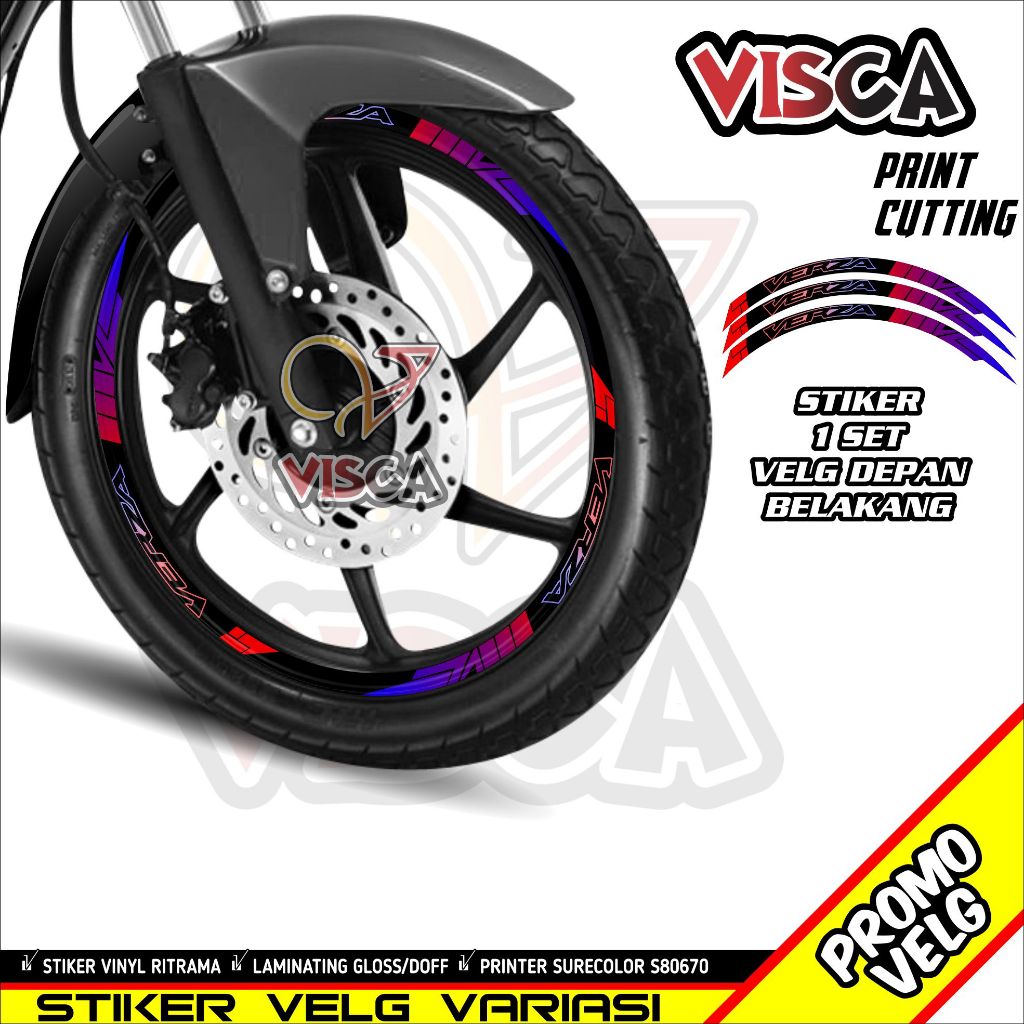 Jual Stiker Velg List Velg Motor Stiker Velg Verza Motif Bunglon Custom ...
