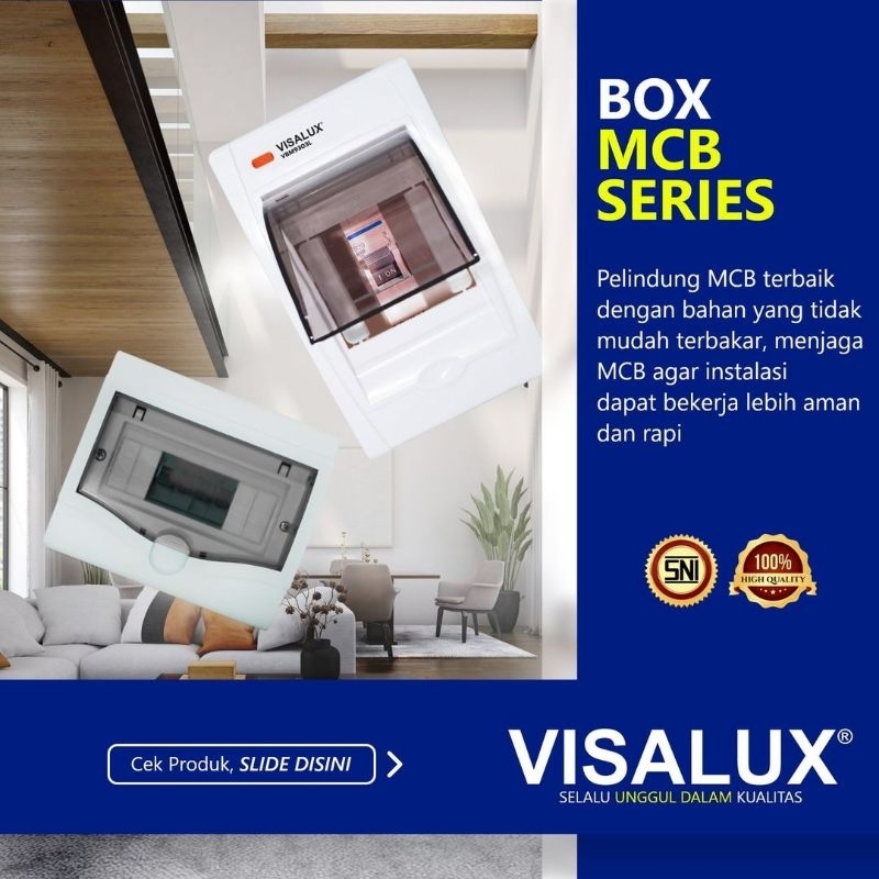 Jual MCB BOX SERIES VISALUX 2-4 GRUP & 5-8 GRUP | Shopee Indonesia