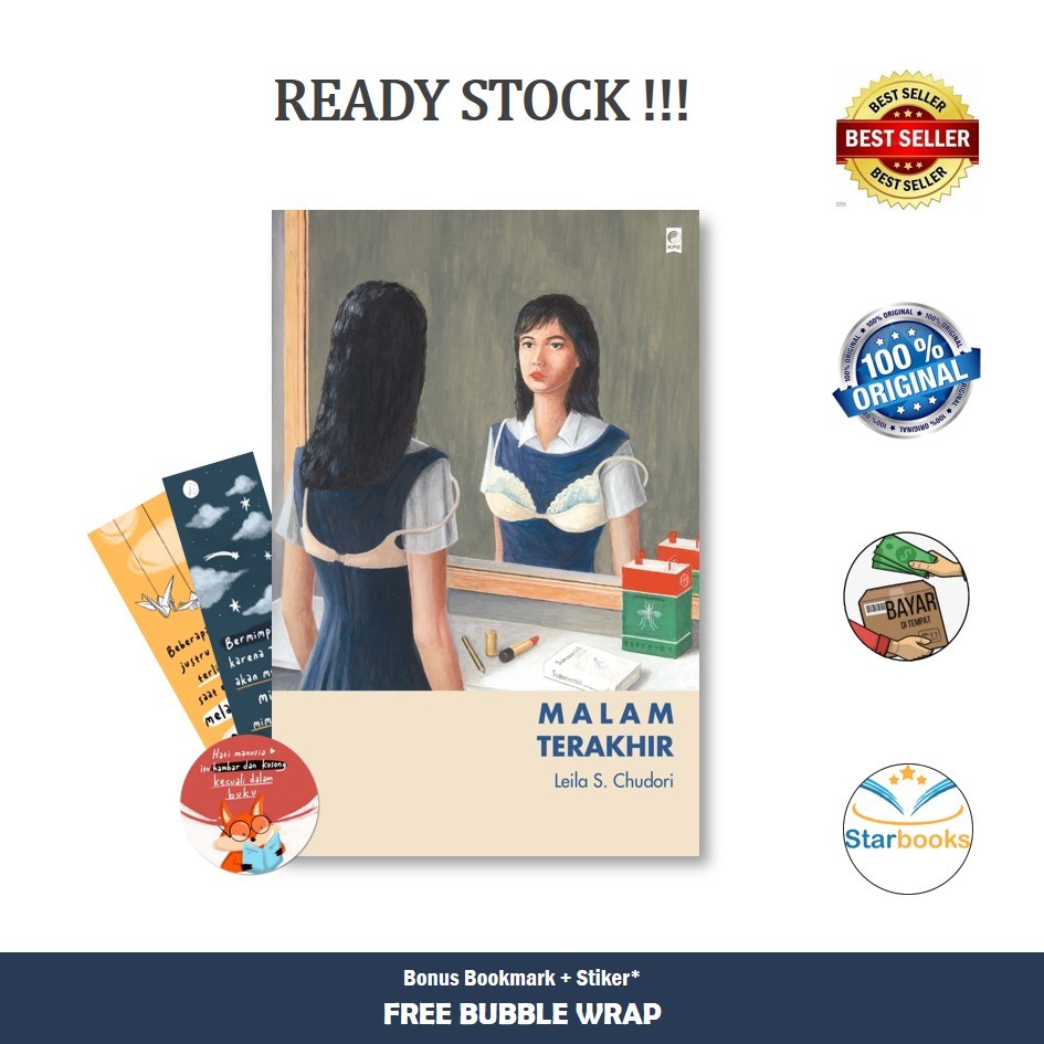 Jual Buku Malam Terakhir By Leila S. Chudori - KPG (Novel) | Shopee ...
