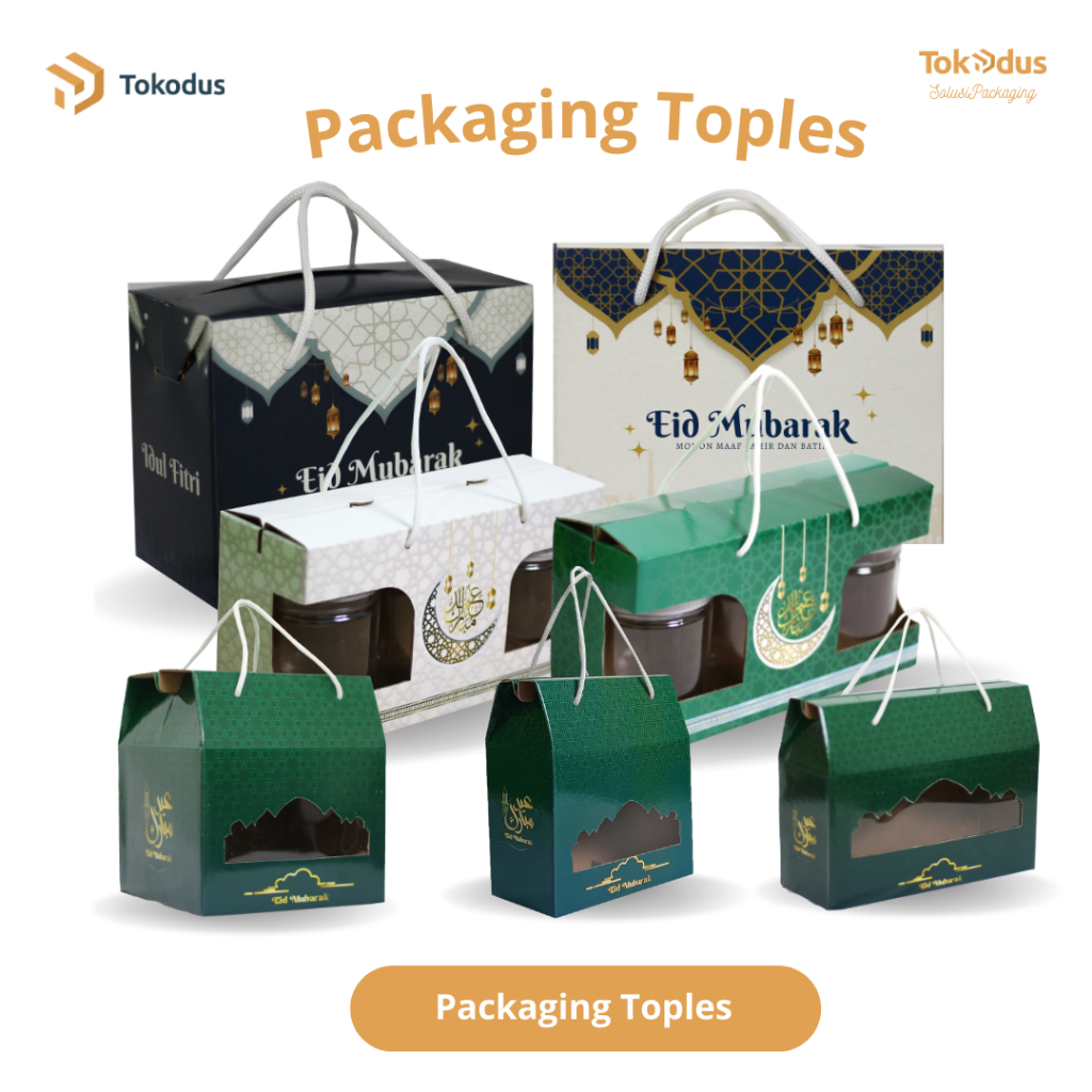 Jual Kardus Box Lebaran Kue Kering | Box Toples Hampers Lebaran | Dus ...