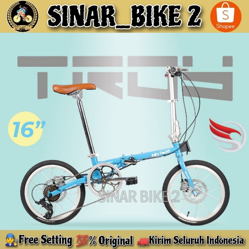 Jual Sepeda Lipat ELEMENT TROY 8 Speed PASTEL COLOR EDITION 16 Inch ...