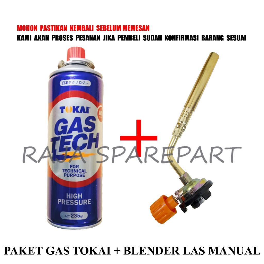 Jual [PROMO] PAKET HEMAT GAS LAS/TOKAI/ PEMATIK/BLENDER LAS MANUAL ...