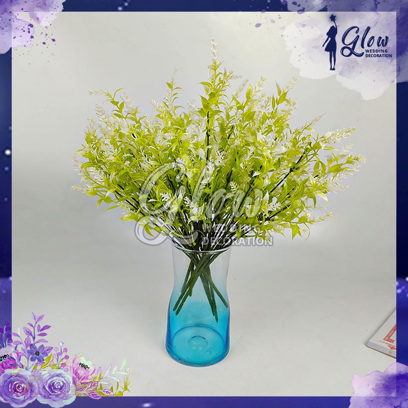 Jual Daun rumput LavenderACC Semak Kilap Cabang 5 - bunga import murah ...
