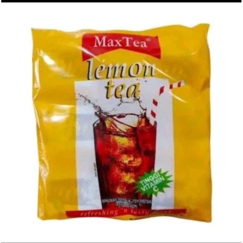 Jual Max Tea Lemon Tea isi 30sachet x 25gr | Shopee Indonesia