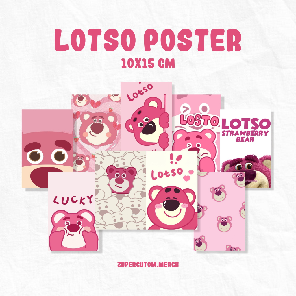 Jual POSTER LOTSO | 9PCS Poster 4R | Poster aesthetic | Shopee Indonesia