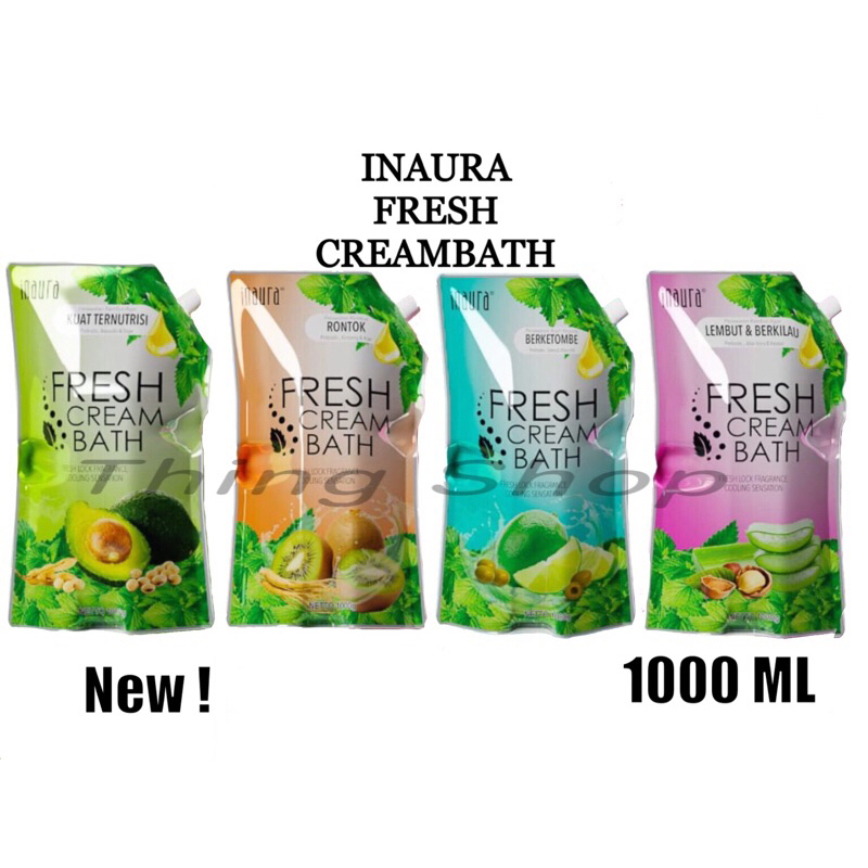Jual Inaura Fresh Creambath All varian 1000g | Shopee Indonesia