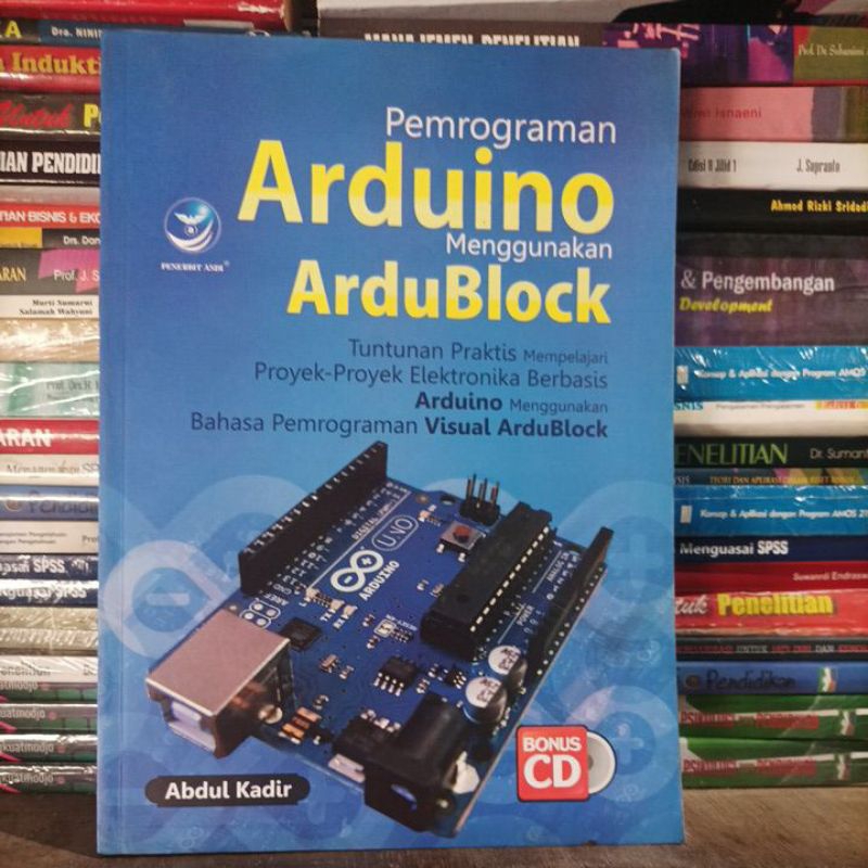 Jual Buku pemrograman Arduino menggunakan Ardublock bonus CD | Shopee Indonesia