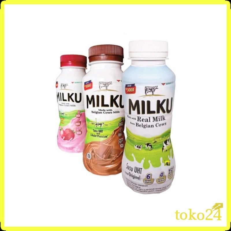 Jual Milku All Variant 1 Pack isi 12 | Shopee Indonesia