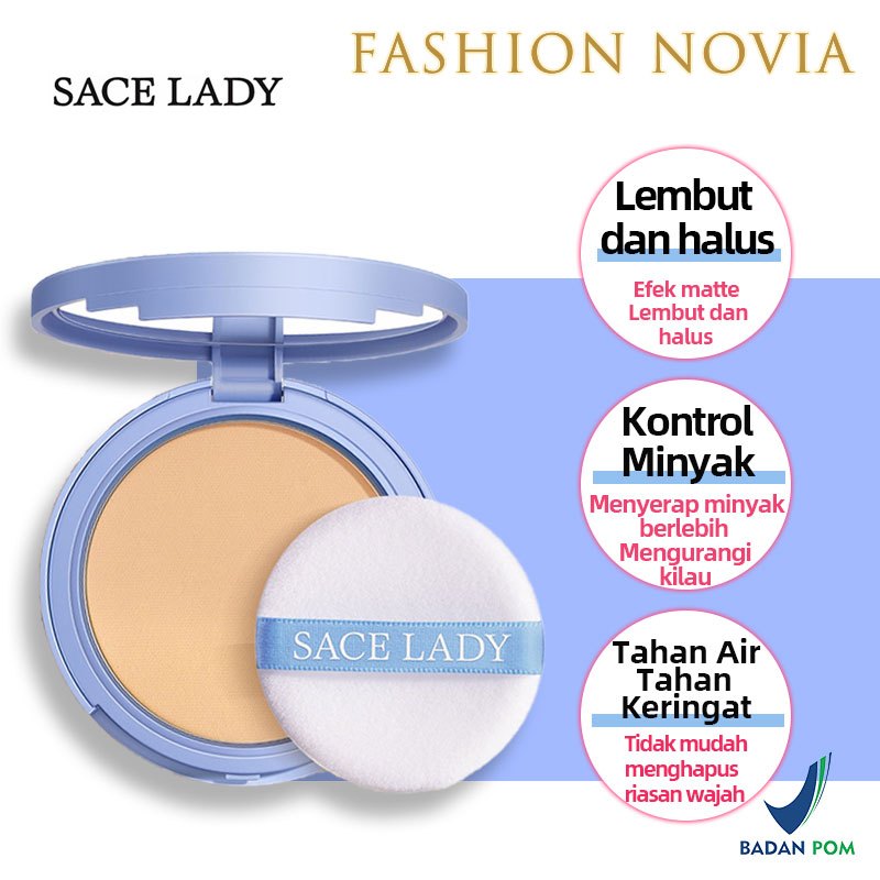Jual SACE LADY Oil-Control Face Powder Tahan Lama / Tahan Air ...