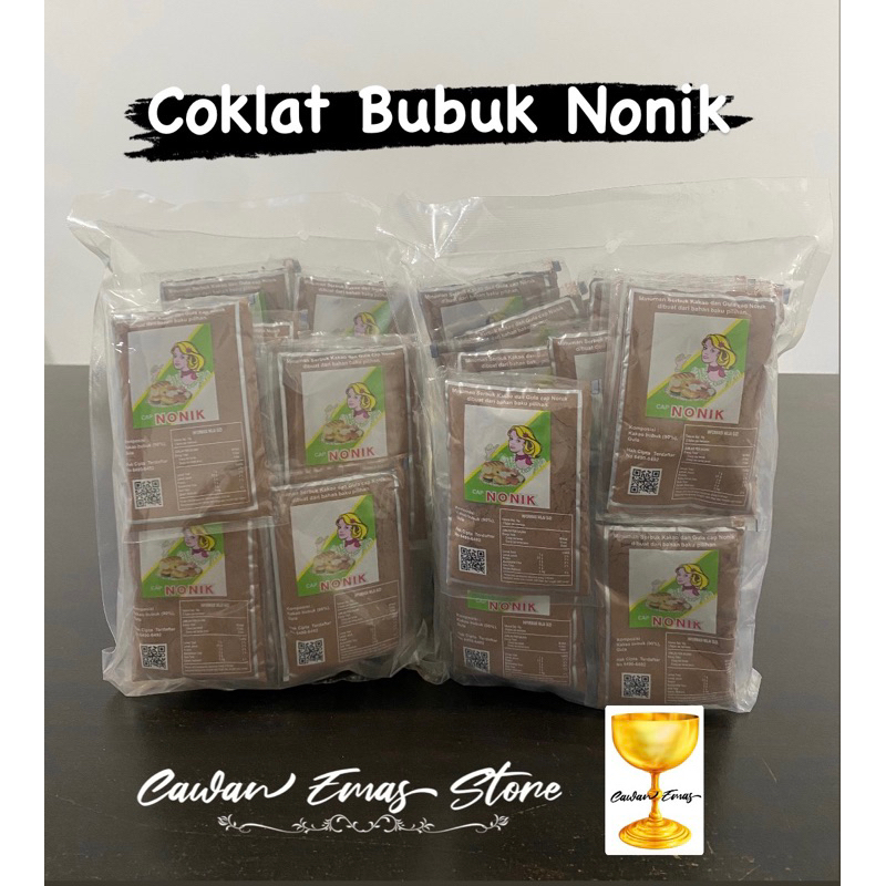 Jual coklat nonik perak 1 pack (20pcs)/ coklat nonik silver 1 pack (isi ...