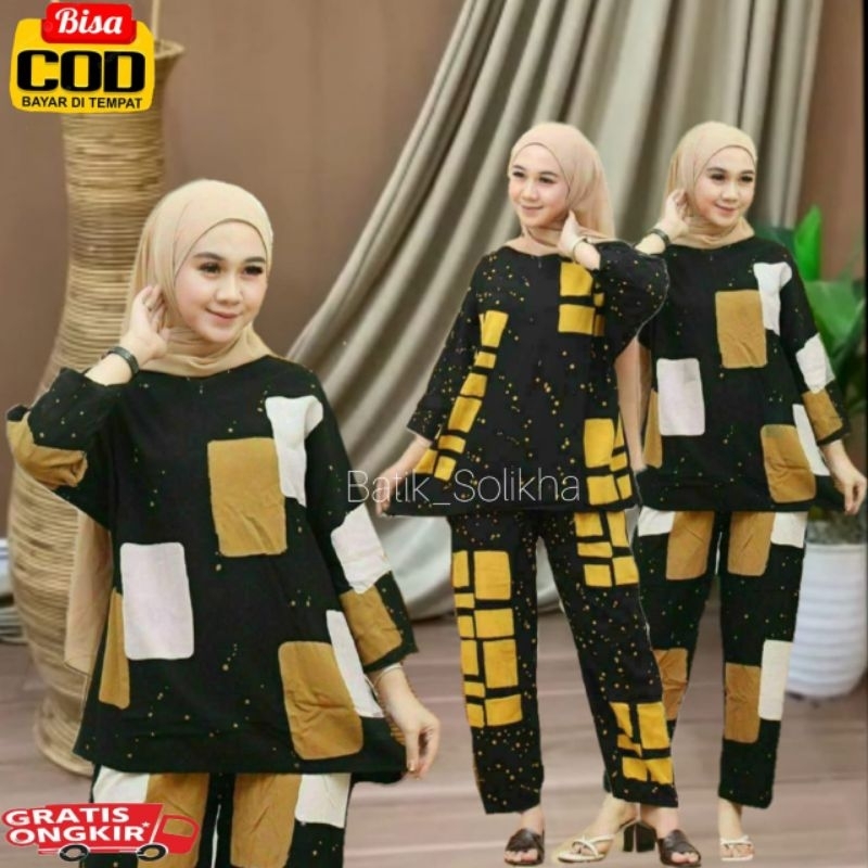 Jual Batik Solikha - Tie Dye Set / One set tye Die / TERBARU ONE SET ...