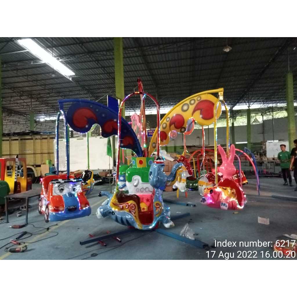 Jual komedi putar safari lengkap badut wahana pasar malam lengkap odong ...