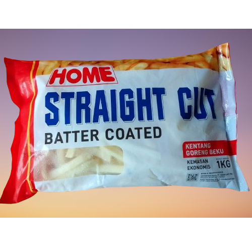 Jual Kentang Goreng Home - French Fries Straight Cut Batter Coated 1Kg ...