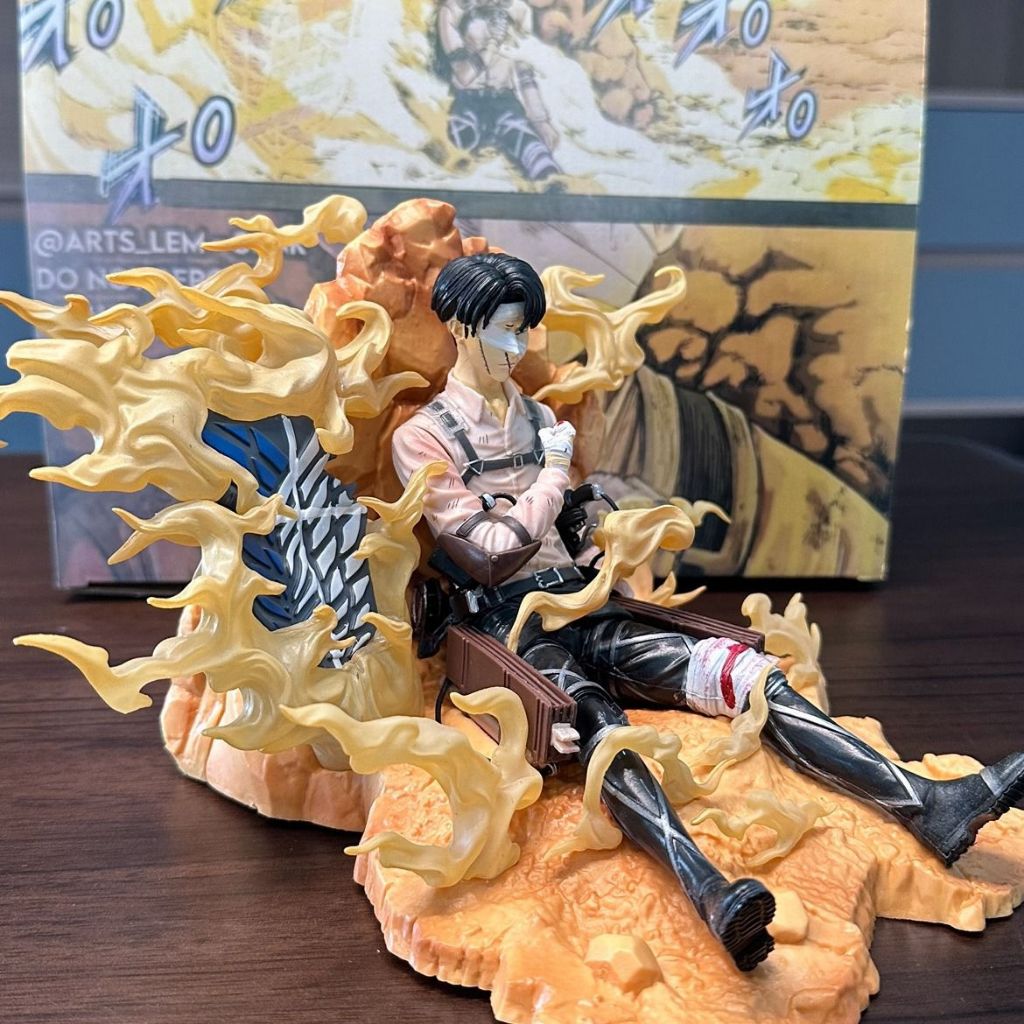 Jual Levi Ackerman Diorama Action Figure Attack On Titan Freedom Studio ...