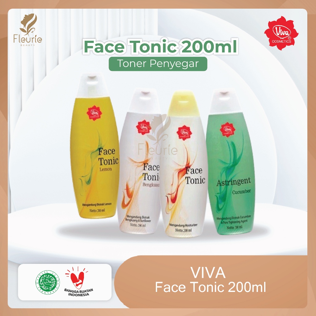Jual VIVA Face Tonic 200ml BESAR (Toner Penyegar) | Shopee Indonesia