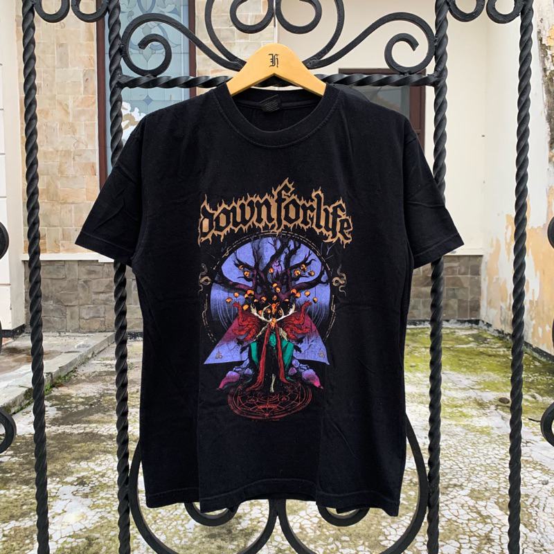 Jual TSHIRT DOWN FOR LIFE Kaos Band Lokal Official y2k vintage rock ...