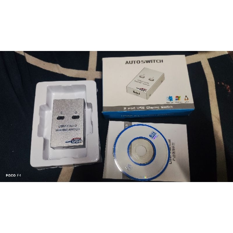 Jual 0Auto Switch Usb Printer 2 Port 2Port 4 Port Sharing Switcher USB 2.0 Printer Kable Manual ...