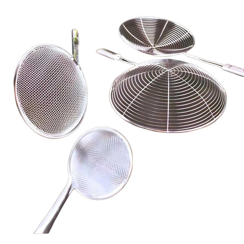 Jual Serok Gorengan Stainless Steel / Serok Kacang Jaring / Saringan ...