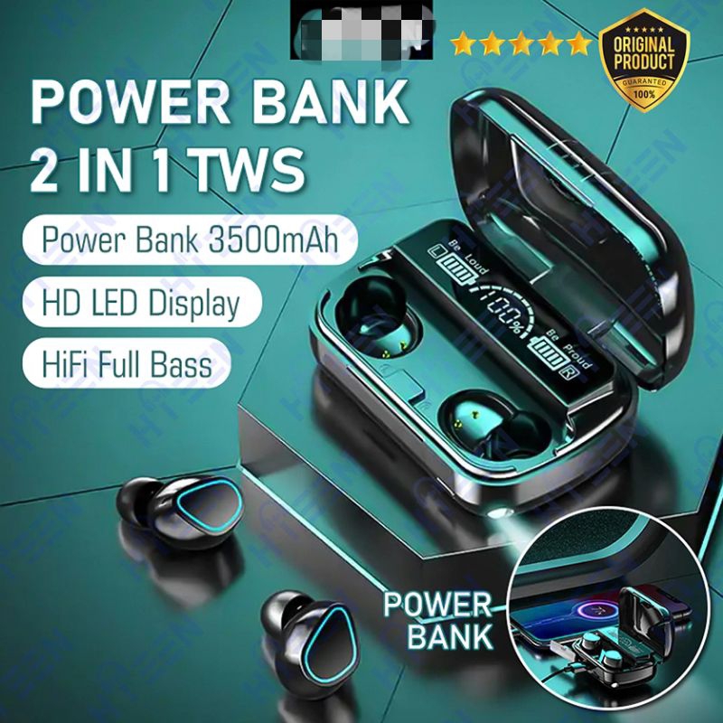 Jual tws m10 headset bluetooth wireless murah| headset bluetooth murah | Shopee Indonesia