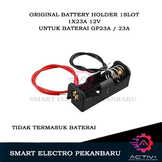 Jual ORIGINAL GP23A 1SLOT BATTERY HOLDER 12V TEMPAT BATERAI 1x 23A 23AE ...