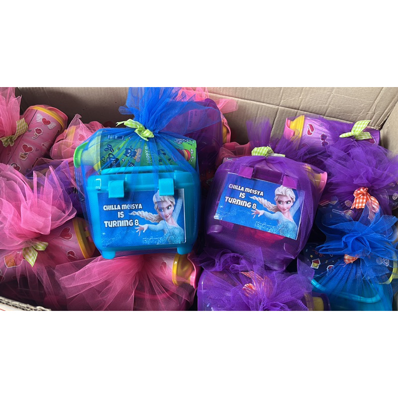 Jual BOX SNACK MURAH container mini calista /souvenir ulang tahun anak ...