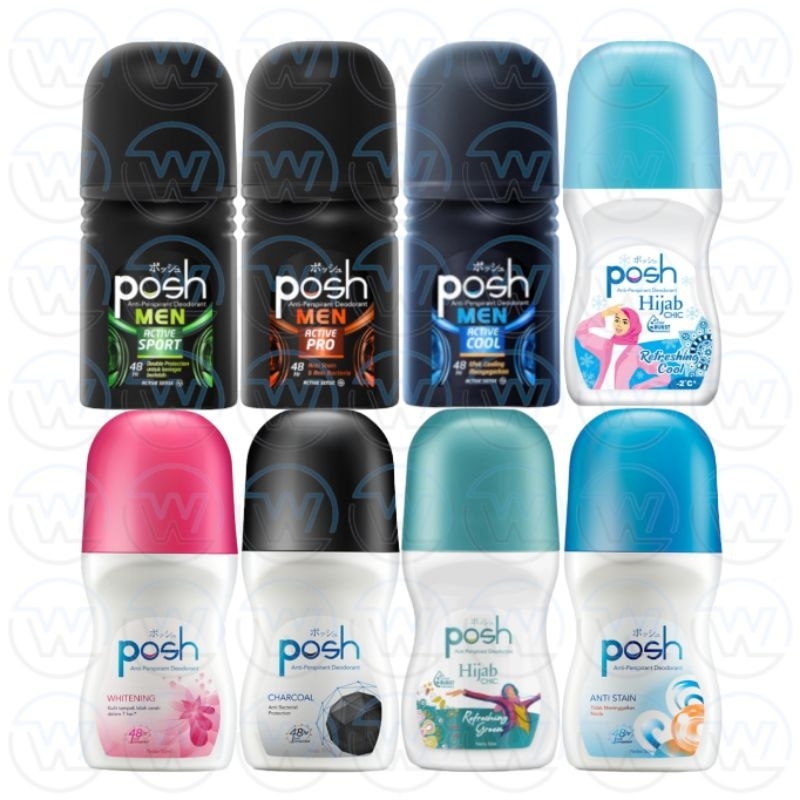 Jual Posh Men / Girl Deodorant Roll On 50ml | Shopee Indonesia