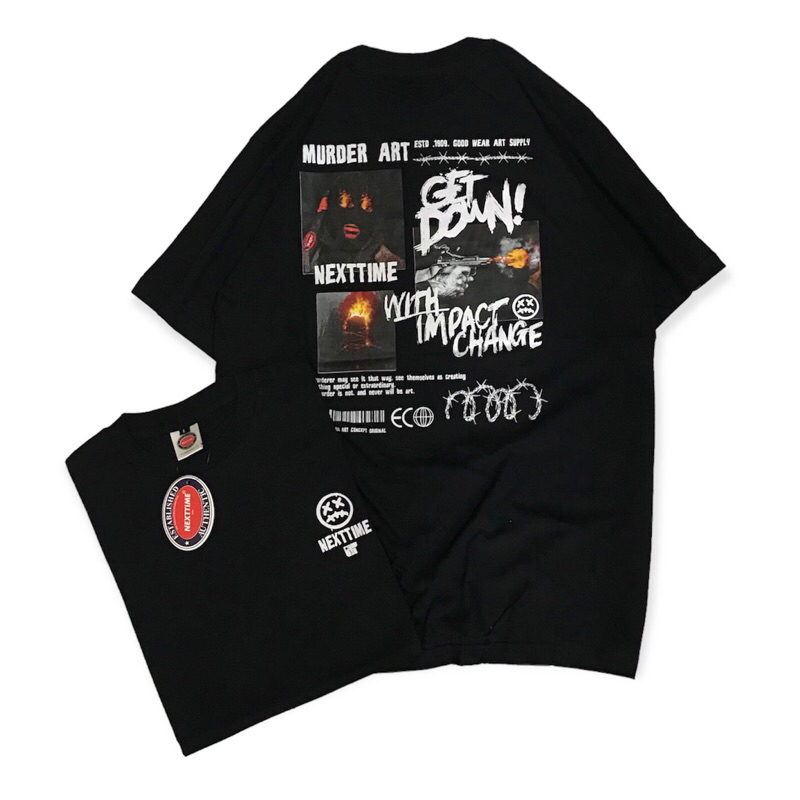 Jual T-shirt Distro Original Kaos Sevenkey Kaos Nexttime Full Tag ...