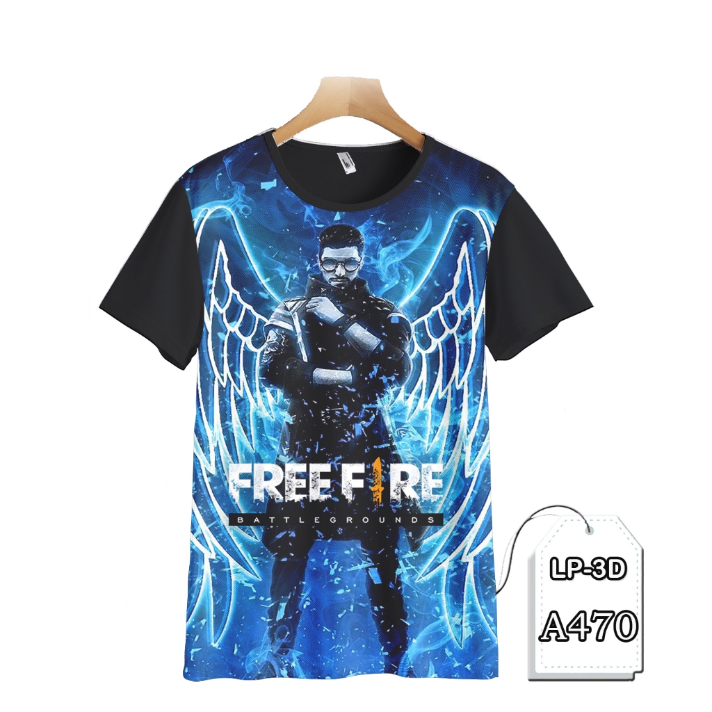 Jual Baju Free Fire Anak motif Printing 3D Baju Alok Free Fire Terlaris ...
