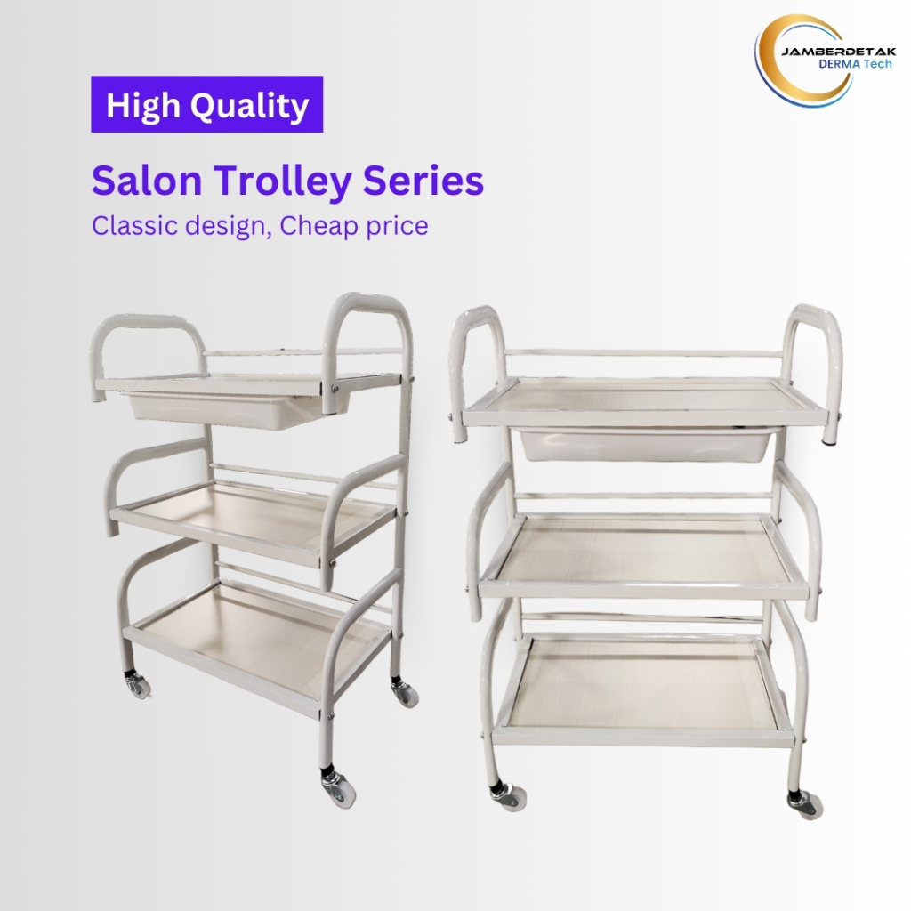 Jual trolly 3 tingkat mesin alat facial alat salon kecantikan buat alat ...