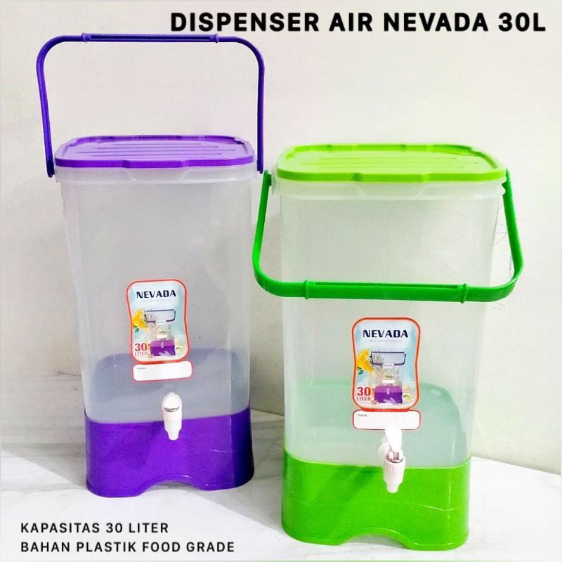 Jual Dispenser Air / Wadah + Gayung Es Buah /Dispenser Tabitha Nevada ...