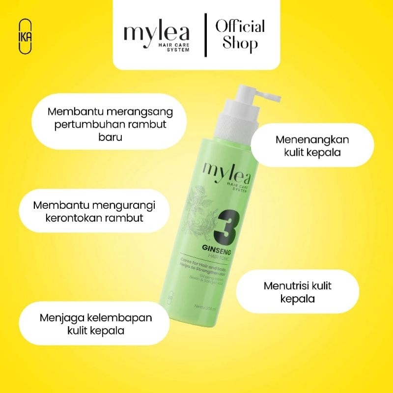 Jual MYLEA HAIR CARE SYSTEM INTENSIVE HAIR TONIC 100ml dan 200ml ...