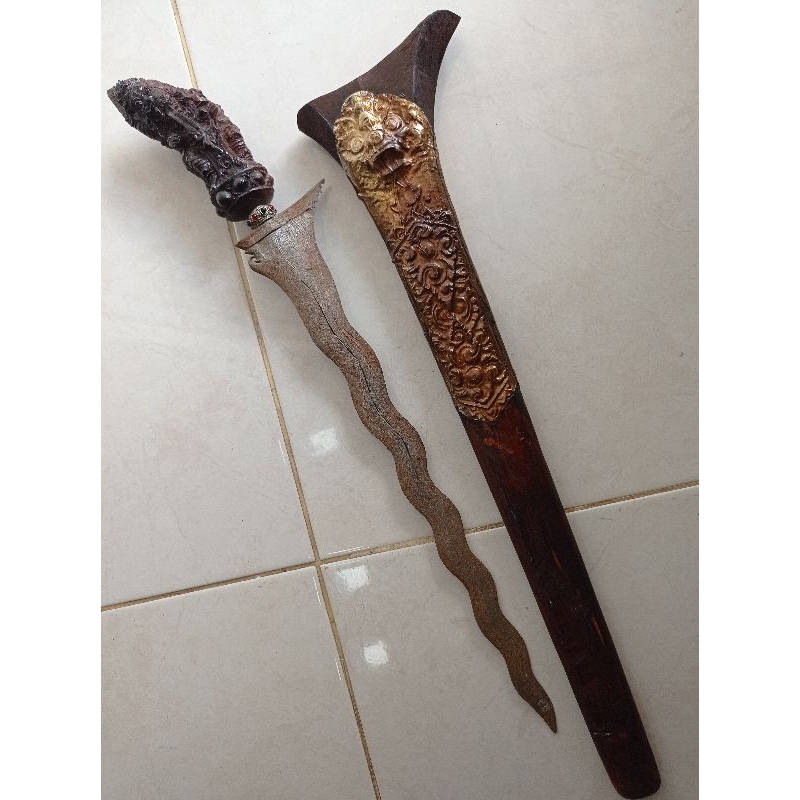 Jual keris bali pamor adeg sapu | Shopee Indonesia