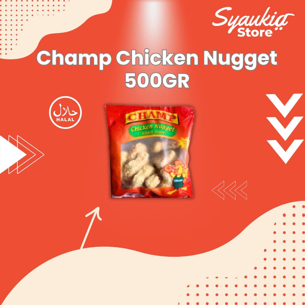 Jual Champ Chicken Nugget 500GR/ Nugget Ayam / Gurih | Shopee Indonesia