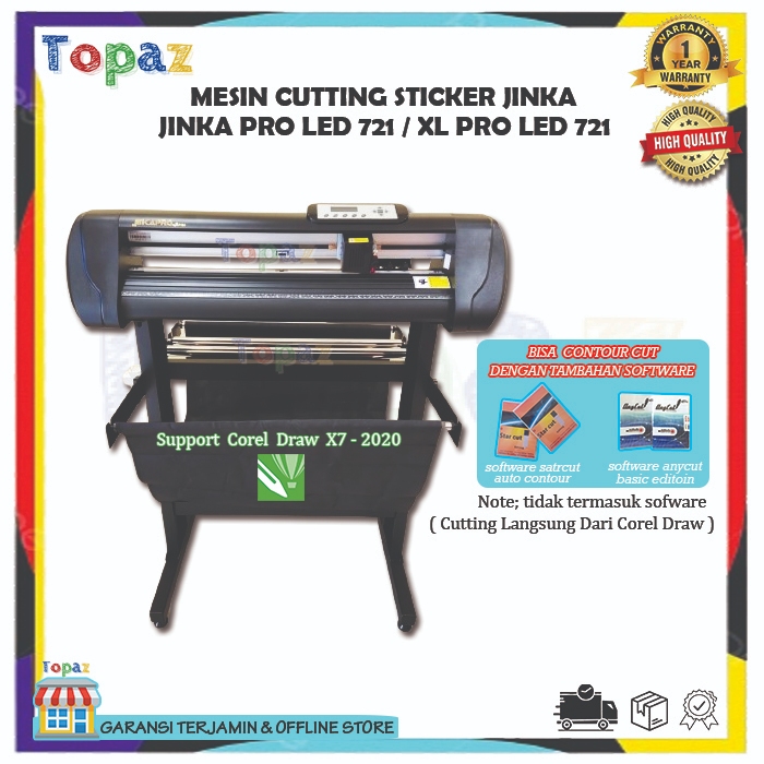 Jual Mesin Cutting Sticker PRO 721 / XL PRO 721 Suport CORELDRAW ...