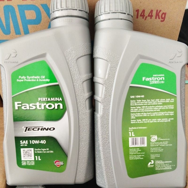 Jual oli fastron 1 liter sae 10-40 per botol | Shopee Indonesia