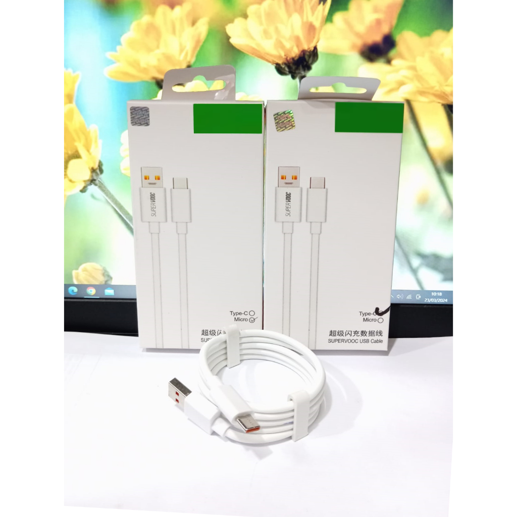 Jual Kabel Data OPP Super Vooc USB Cable Support Fast Charging | Shopee ...
