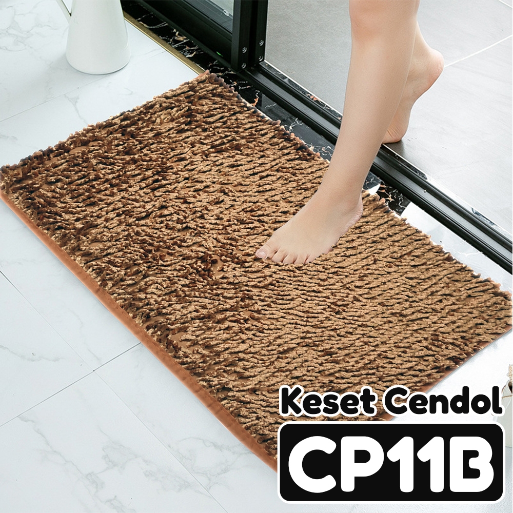 Jual (BACA DESKRIPSI) Keset Kaki Cendol CP11B 40X60CM Doff Microfiber ...