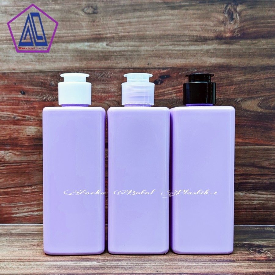 Jual BOTOL FLIPTOP 250ML KOTAK PET UNGU / BOTOL 250ML TUTUP FLIPTOP ...