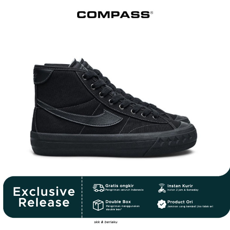 Jual Compass Retrograde Hi Decon Triple Black | Shopee Indonesia