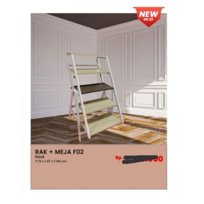 Jual rak+ meja kekinian, rak modern, ukuran 70×47×140cm | Shopee Indonesia