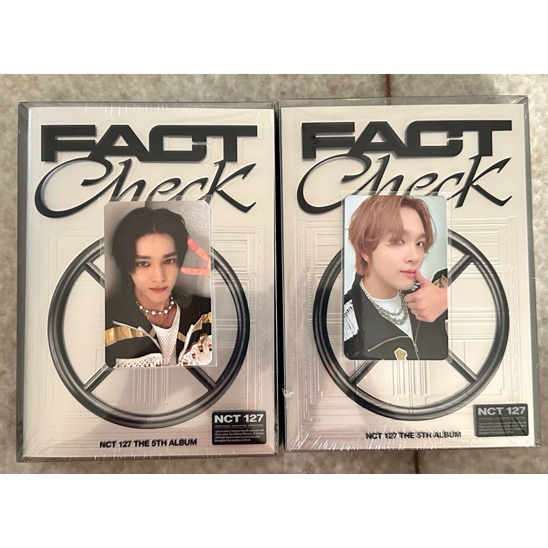 Jual FACT CHECK ALBUM Photo Case Version NCT 127 5TH ALBUM + POB MECIMA ...