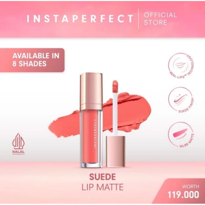 Jual INSTAPERFECT SUEDE LIP MATE (MLBB LIPCREAM) | Shopee Indonesia